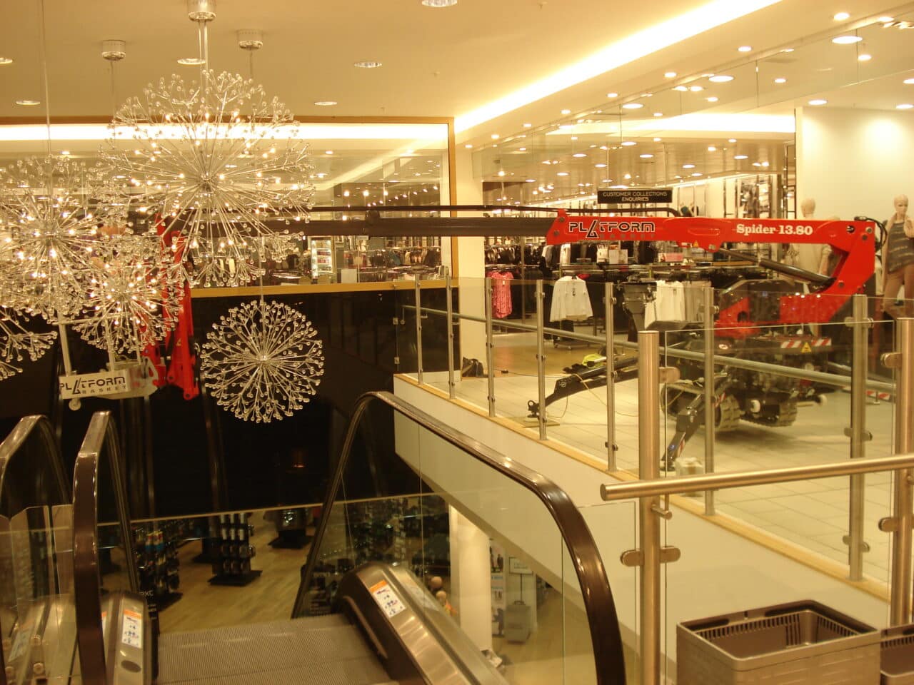 Spider Platform Basket 13.80 Lift | 13.8m Tracked MEWP Hire