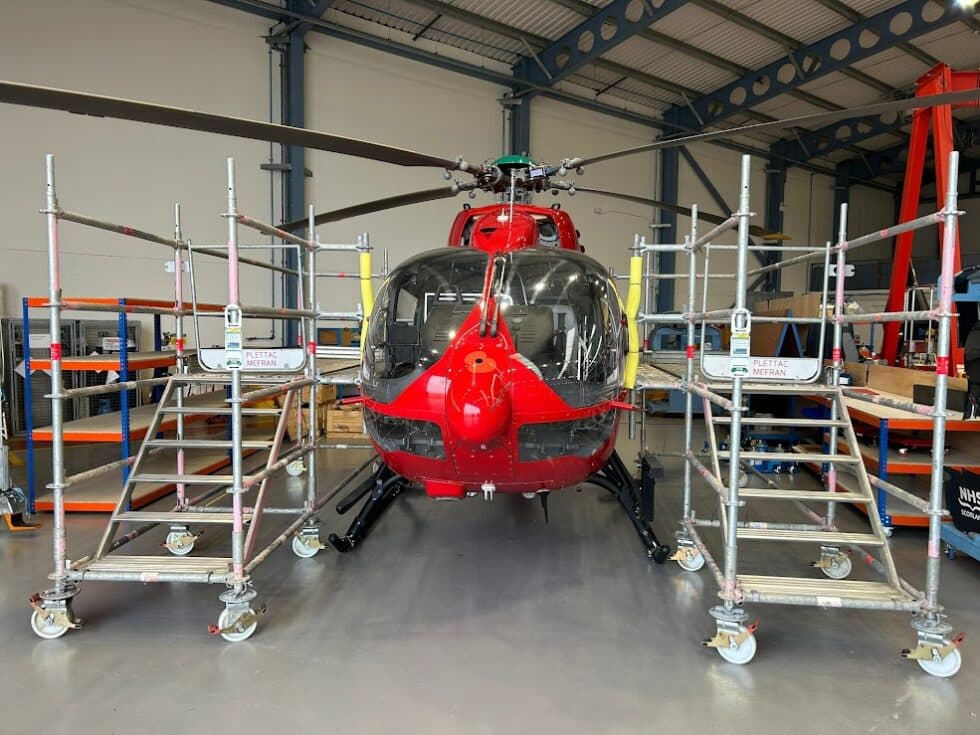Helicopter Maintenance Access Platforms | Safe MRO Access