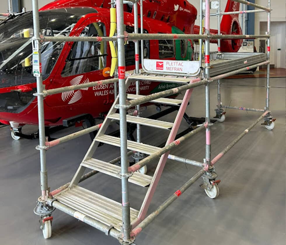 Helicopter Maintenance Access Platforms | Safe MRO Access